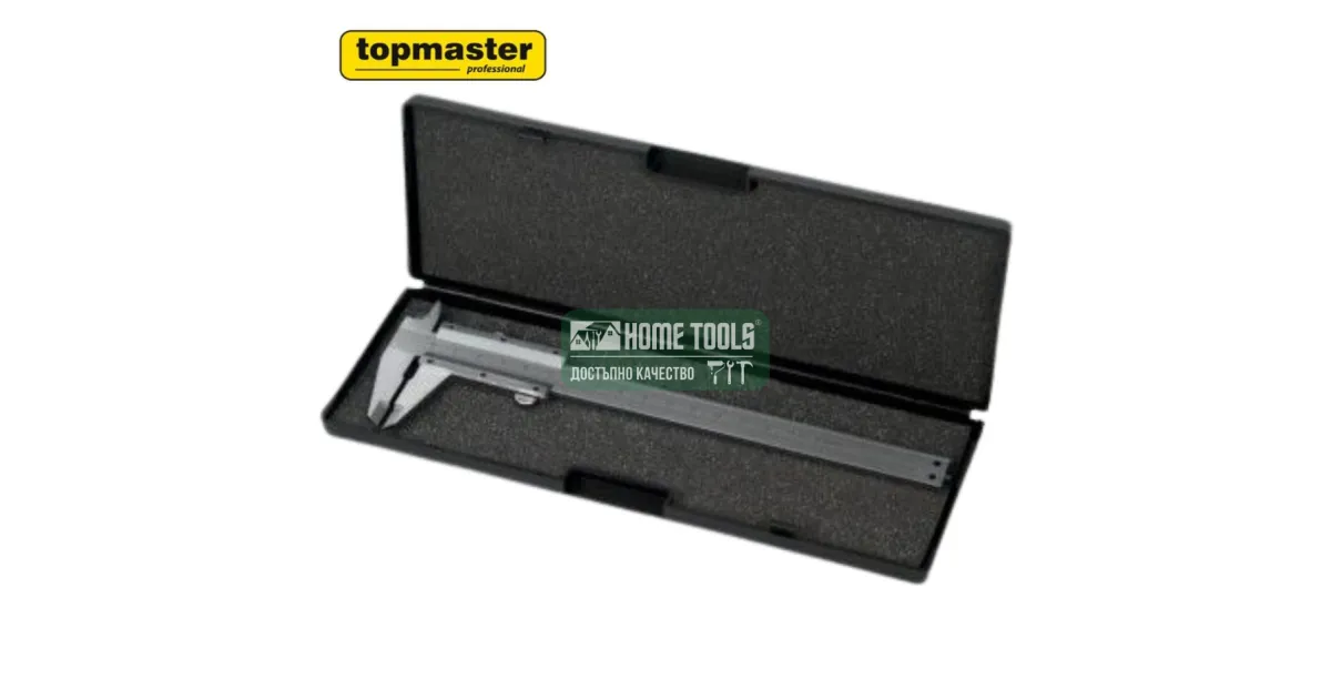 Шублер метален Topmaster 200 mm - Надежден и прецизен измервател с неочевидни качества ...